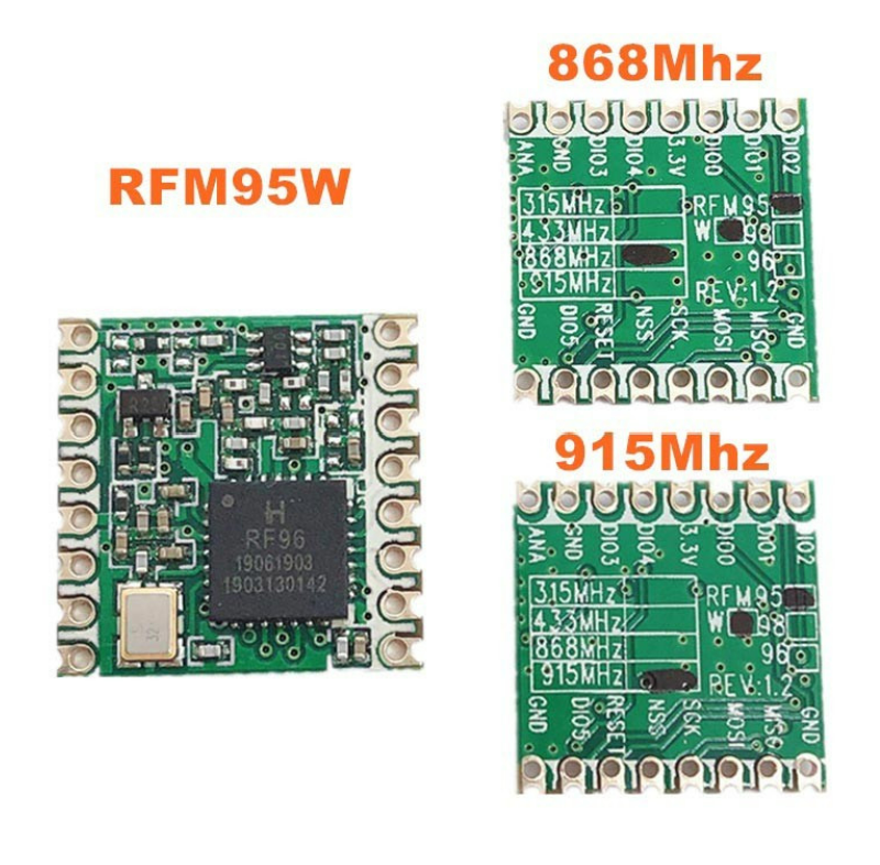 RFM95W HopeRF LoRa transceiver RF module for IoT end sensor nodes ...